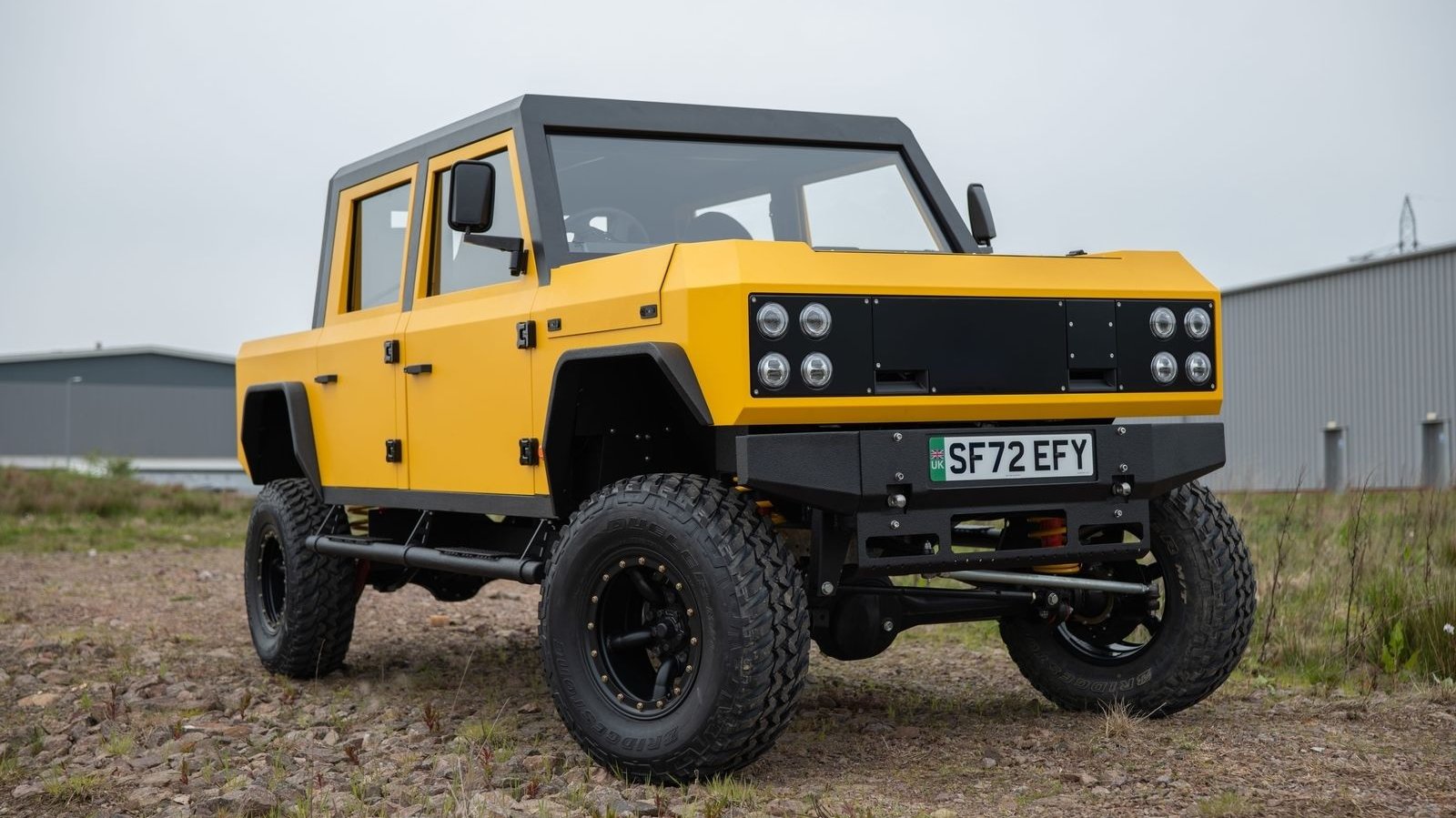 Auto-Exot: Kasten mit Körbchen – das kann der Munro MK_1 Pick-up