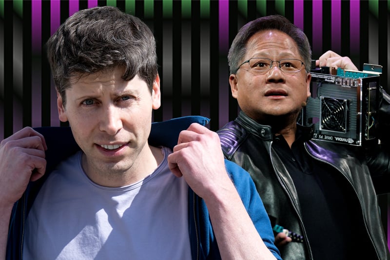 KI: Wie Sam Altman und Jensen Huang den Boom prägen KI: Wie Sam Altman und Jensen Huang den Boom prägen