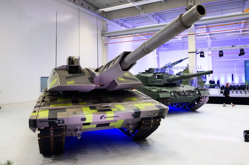 Rüstungsindustrie: Rheinmetall sorgt sich um deutsch-französisches ...