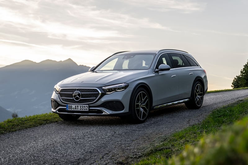 E-Klasse 220 d All-Terrain: Mercedes E-Klasse fast ohne Elektro