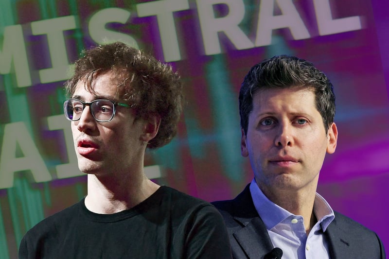 Künstliche Intelligenz: Schlägt KI-Star Mistral jetzt OpenAI?