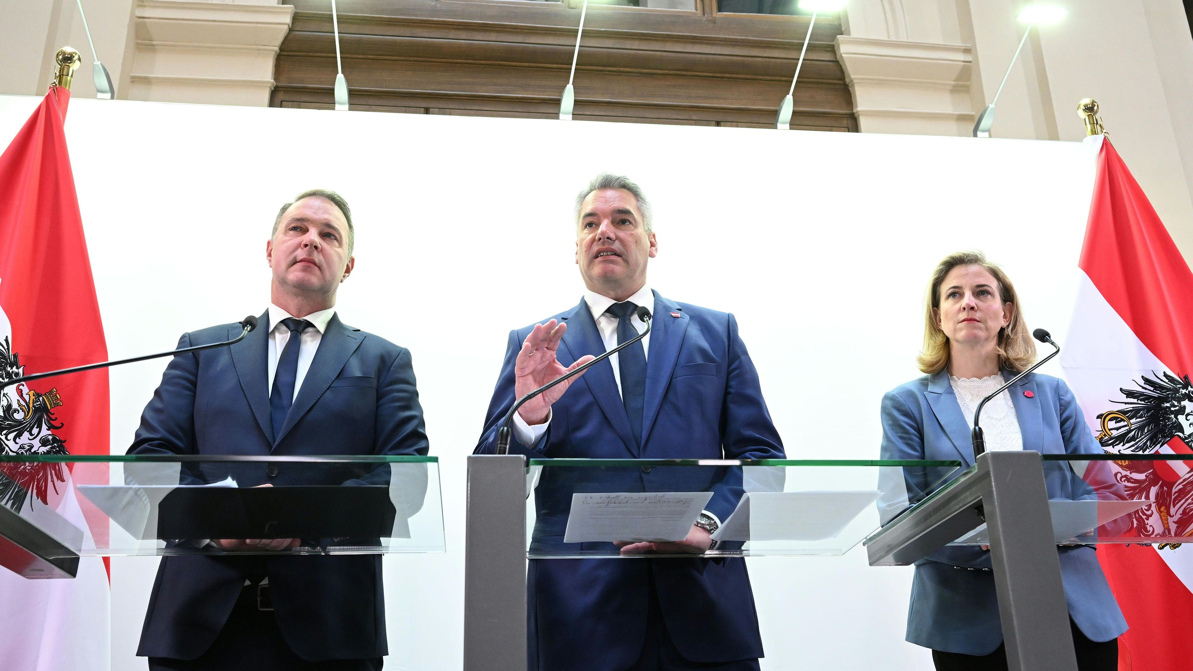 Österreich: ÖVP, SPÖ und Neos beginnen Koalitionsverhandlungen