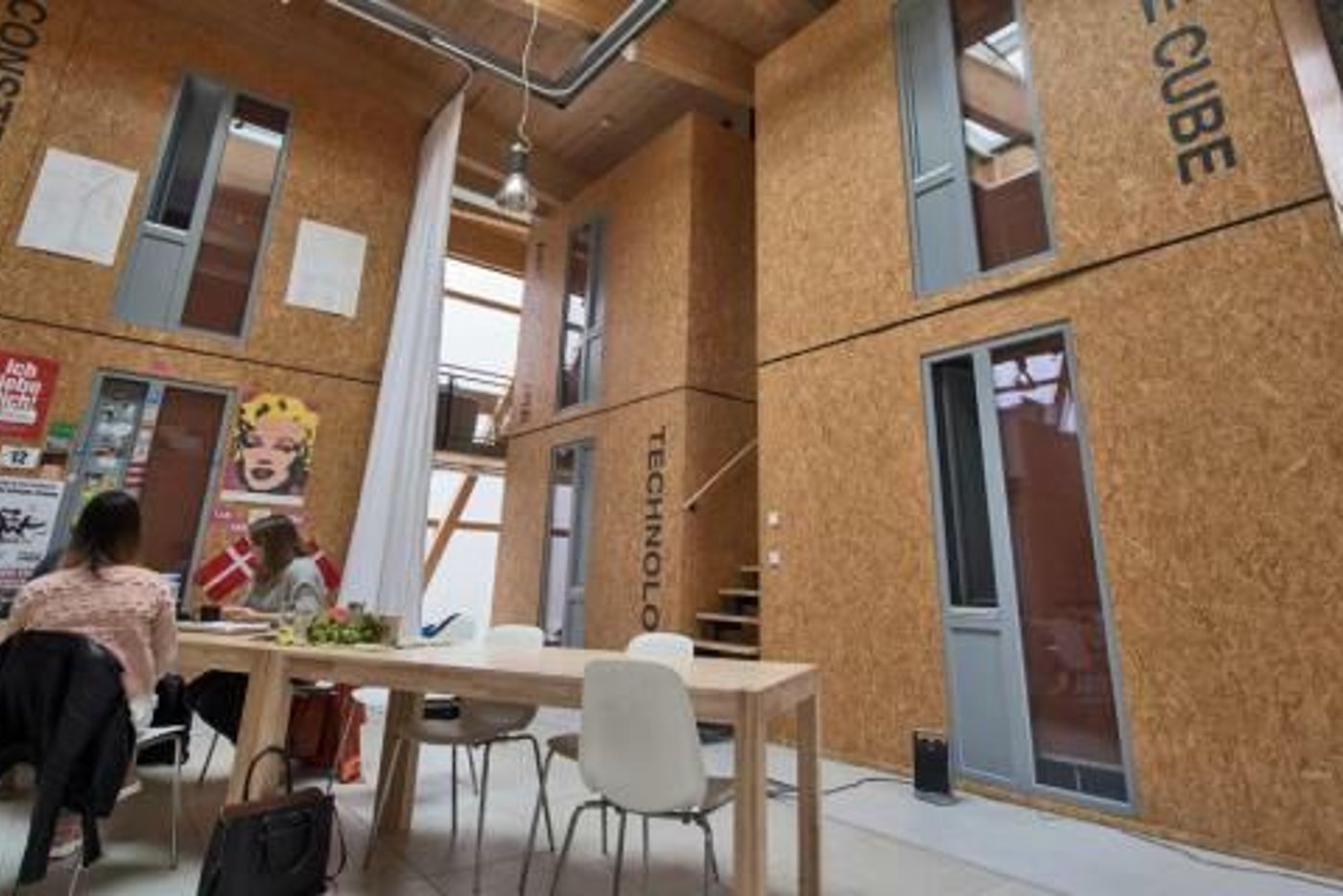 „Cubity“ in Frankfurt: Wenn Studenten in kleinen Würfeln wohnen