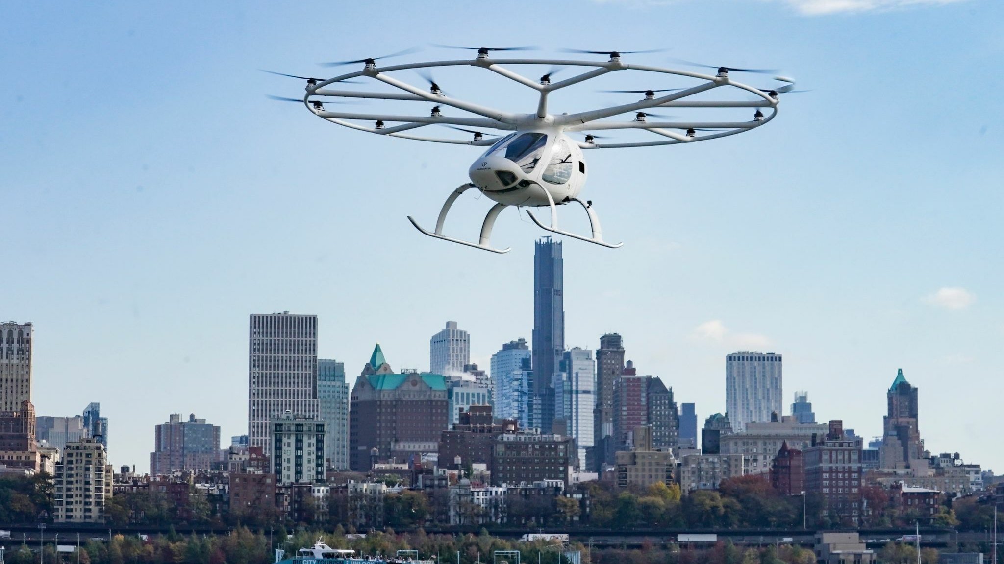 Volocopter: Flugtaxi-Firma Volocopter erhält grünes Licht für ...