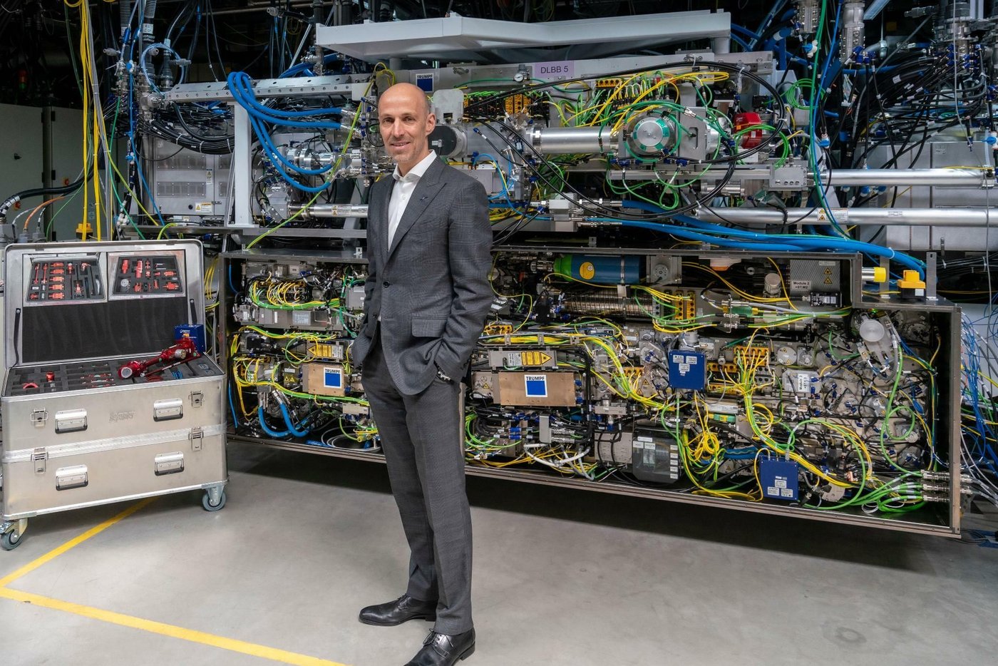 Trumpf-Entwicklungschef Leibinger: Laser als Zukunftstechnologie