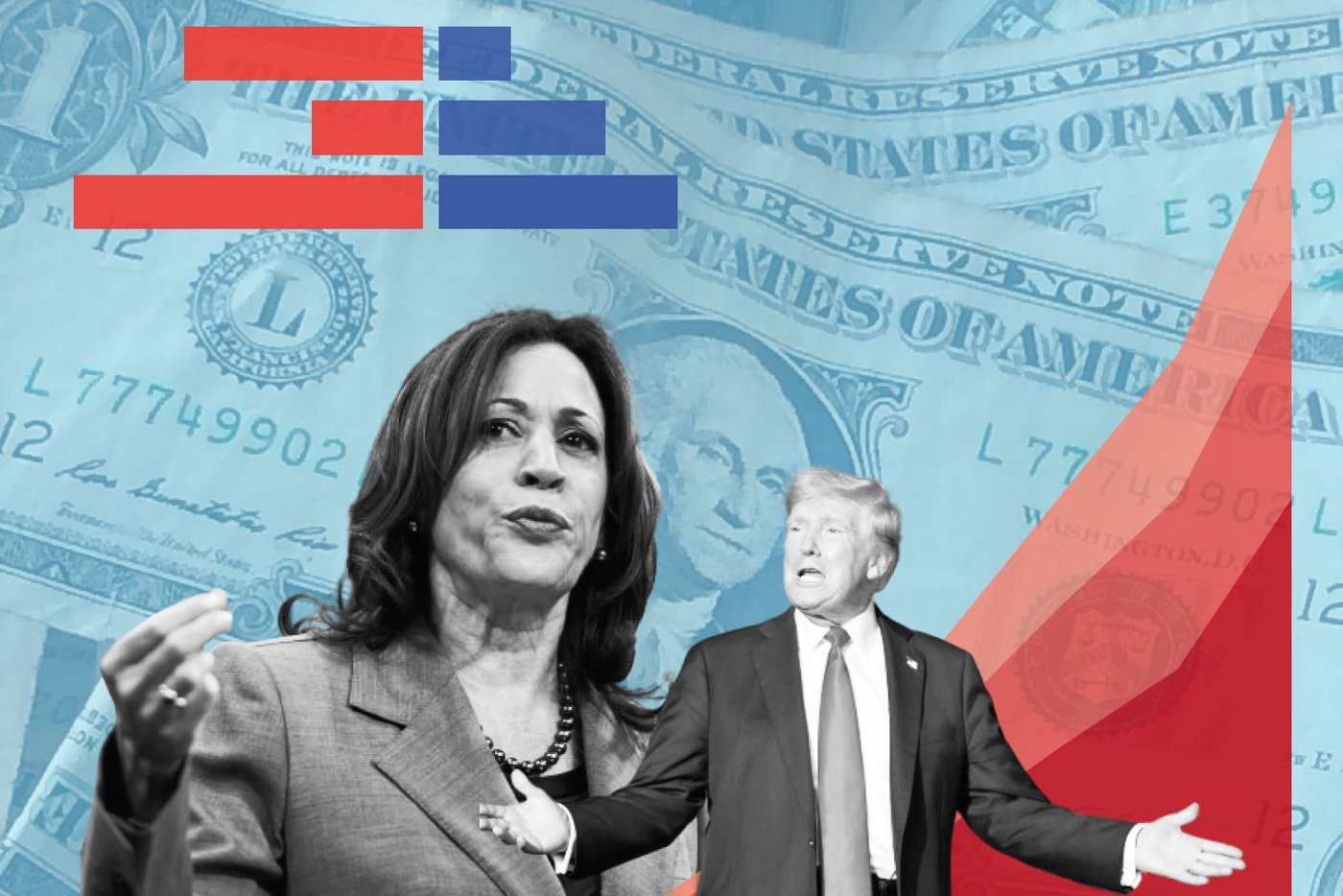 US-Wahlkampf: Harris liegt bei Spenden vorn – trotzdem muss sie sich sorgen