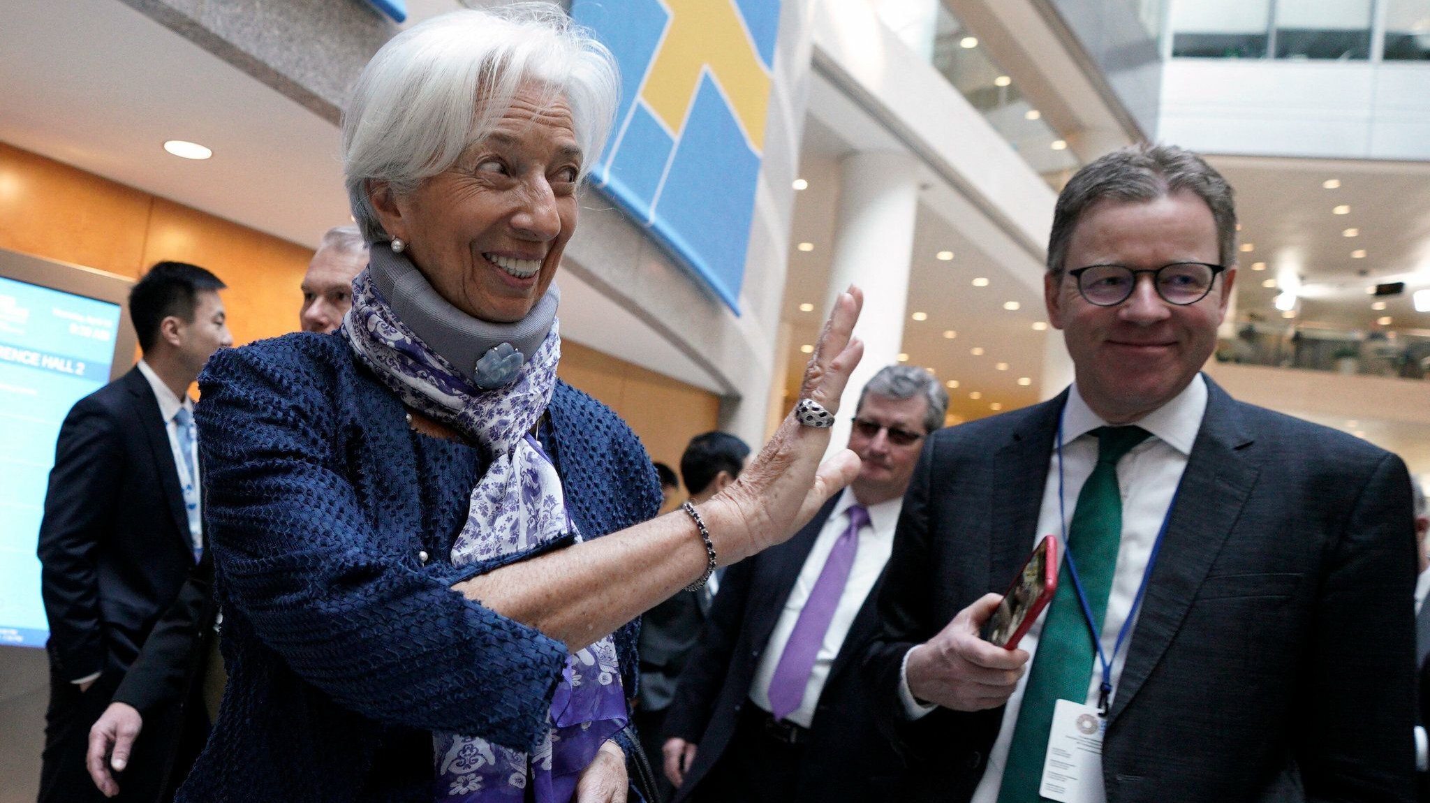 Lagarde: Inflation sinkt weiter aber Kernrate bleibt vorerst hoch