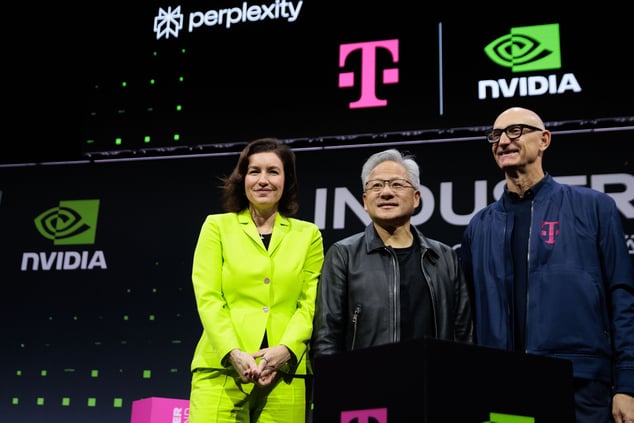 Technologie: Telekom und Nvidia stecken eine Milliarde in KI-Rechenzentrum