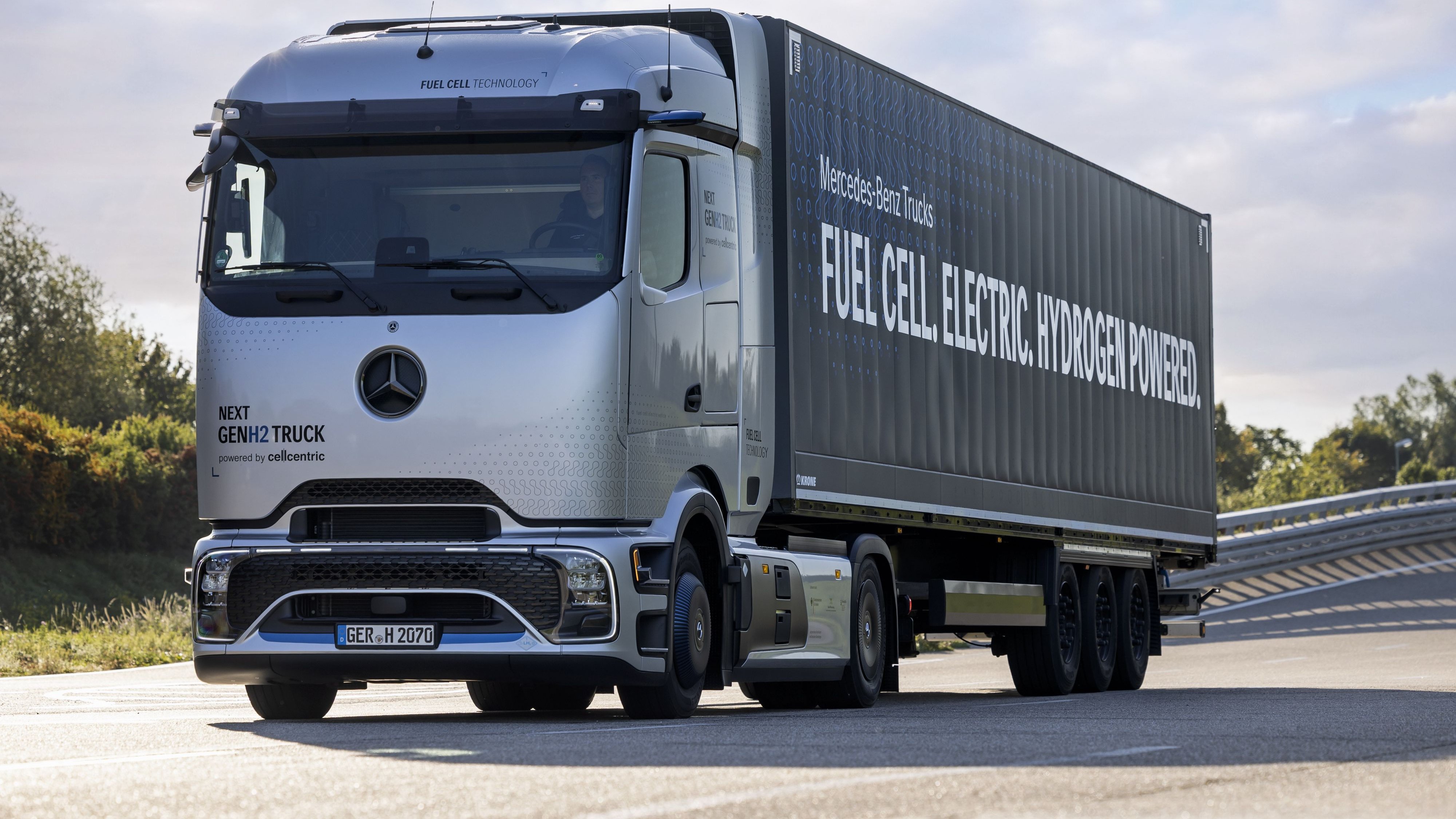 Mercedes-Benz NextGenH2: Mercedes baut Wasserstoff-Lkw in Kleinserie