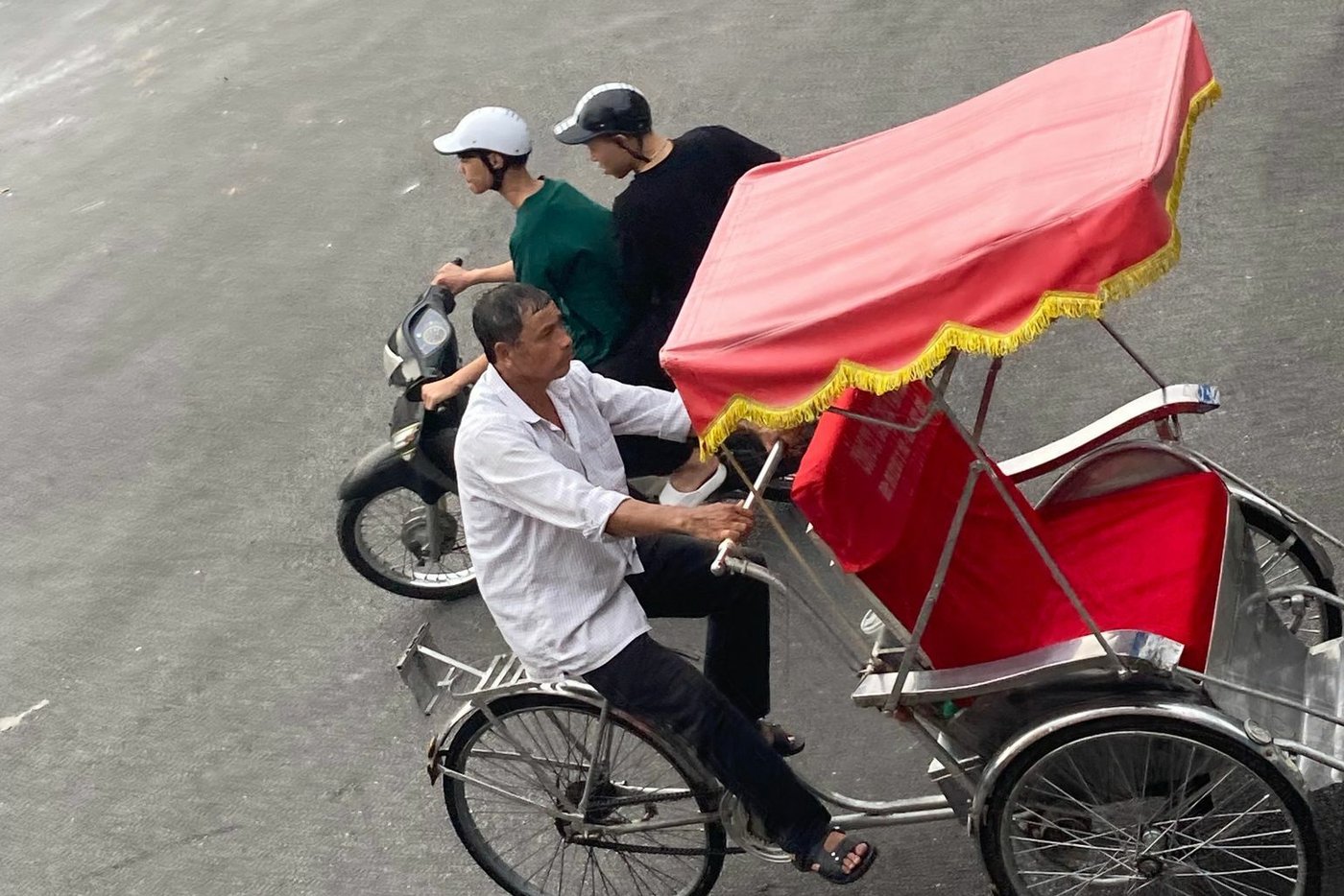 Mit der Rikscha durch Hanoi: Haben Vietnams Fahrradtaxis ausgedient?