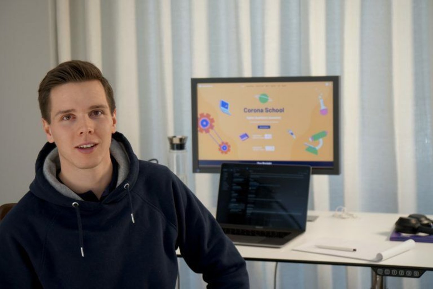 „Corona School“-Gründer: „Es geht um Mehrwert für Mitmenschen“