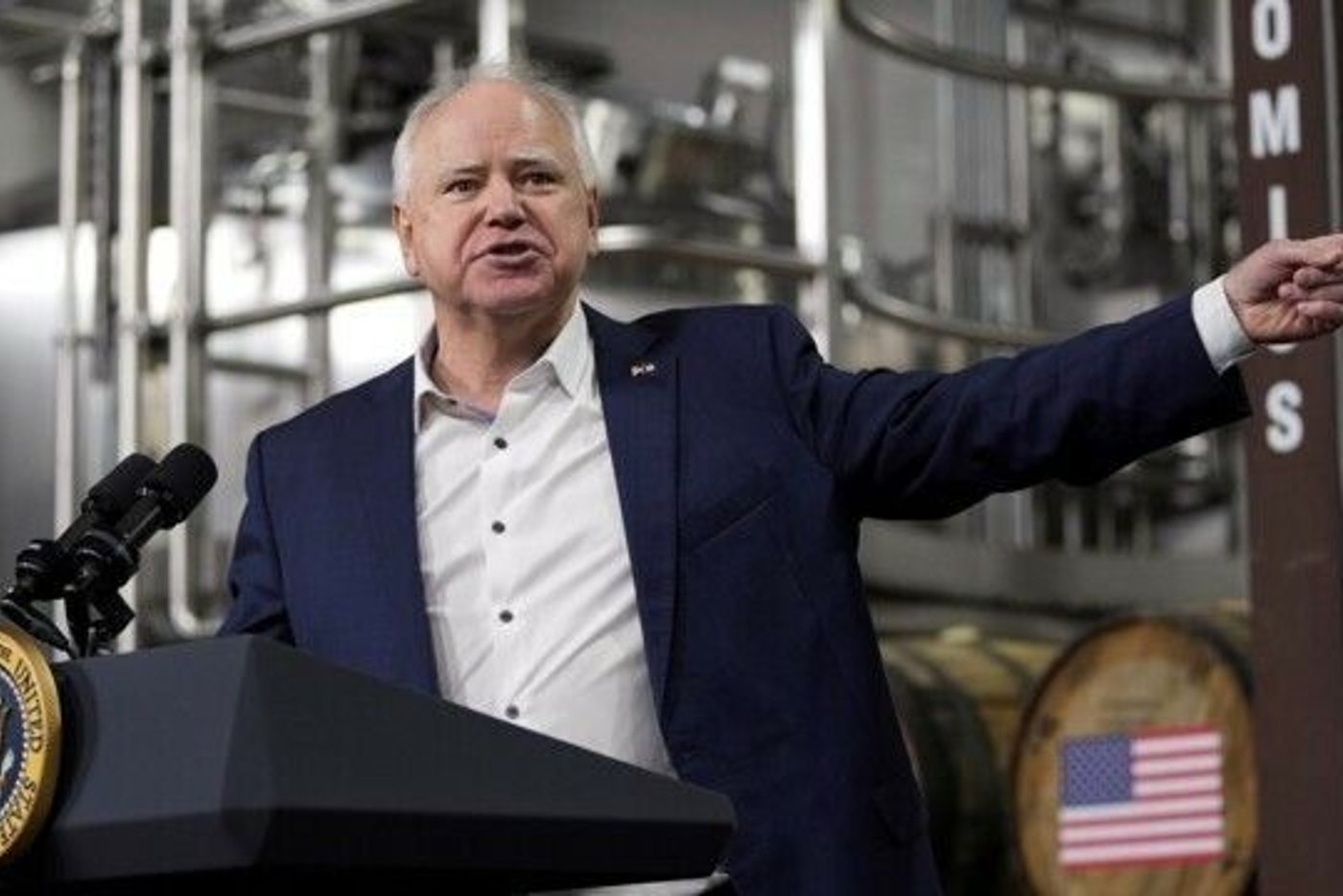 Tim Walz wird „Running Mate“ von Kamala Harris