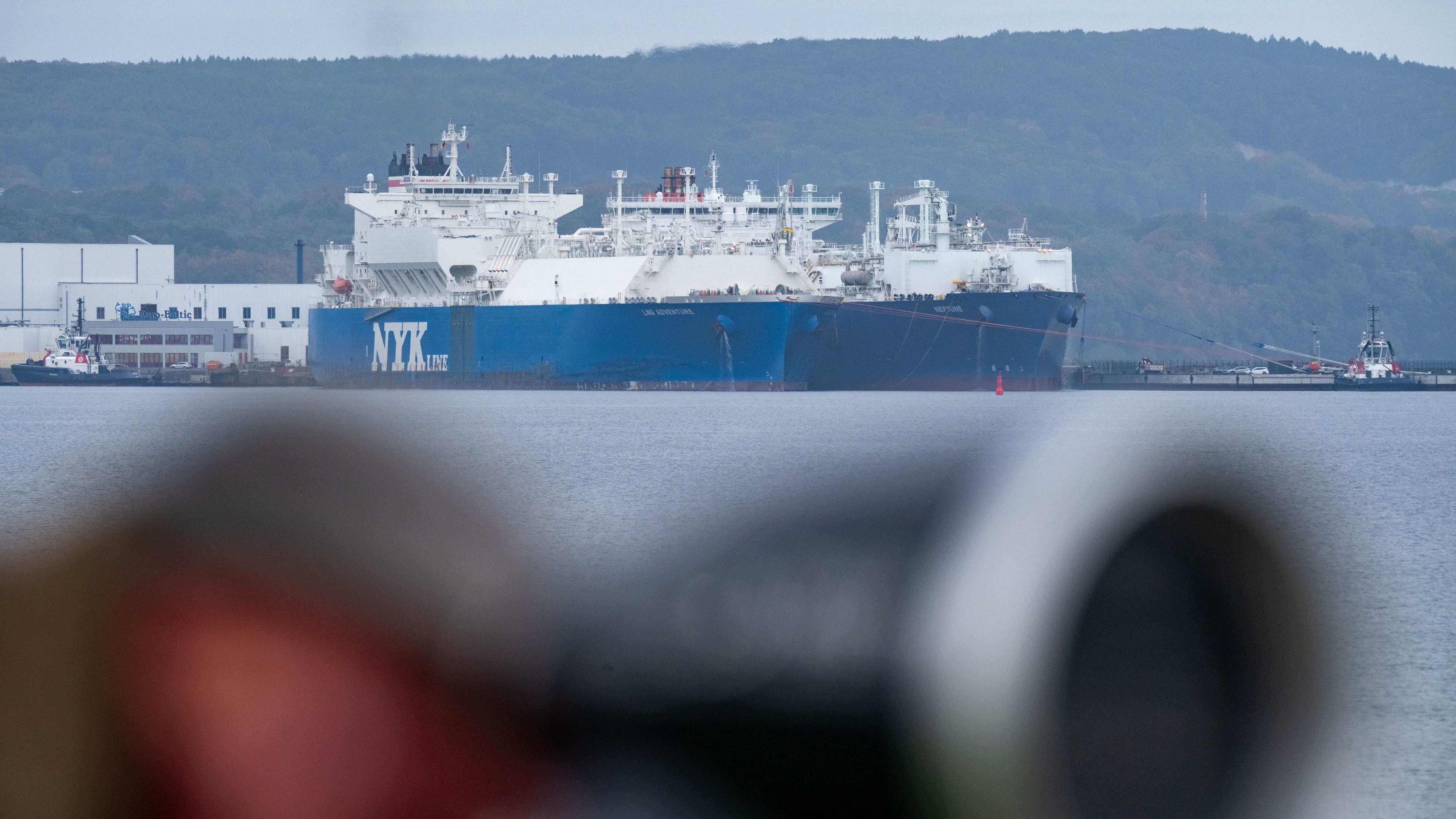 Gasimport: Importe über deutsche LNG-Terminals auf Rekordniveau
