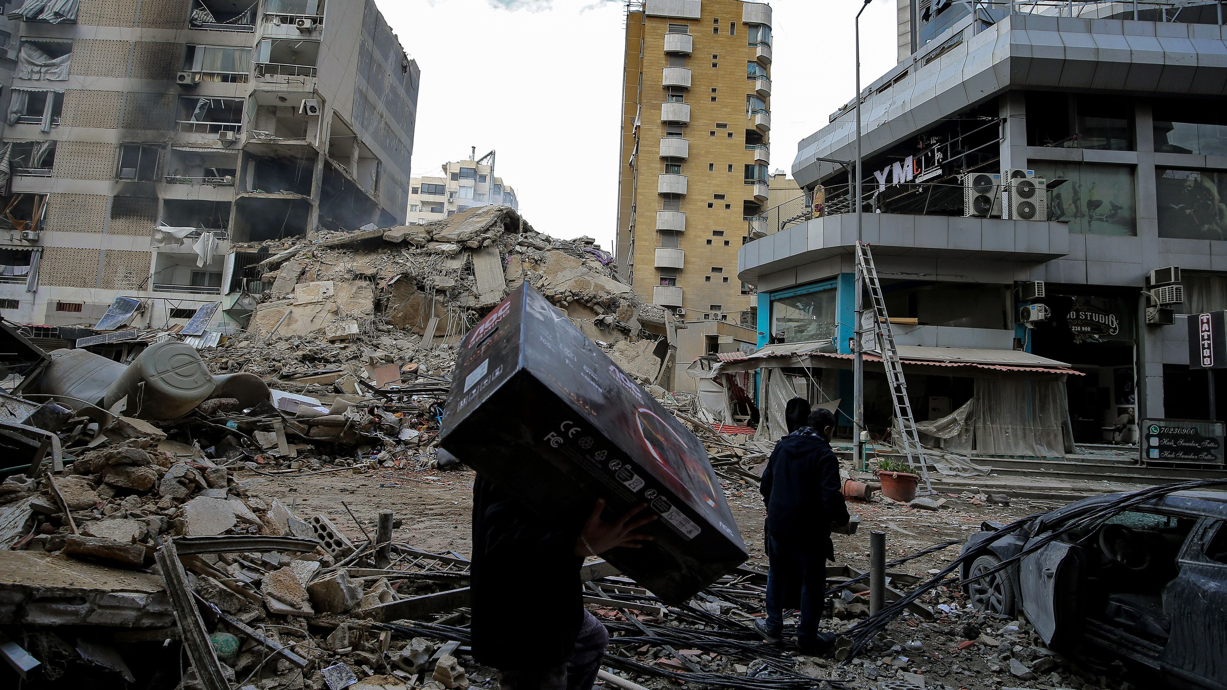 Nahost-Krieg: Tote und Chaos nach israelischem Großangriff im Libanon