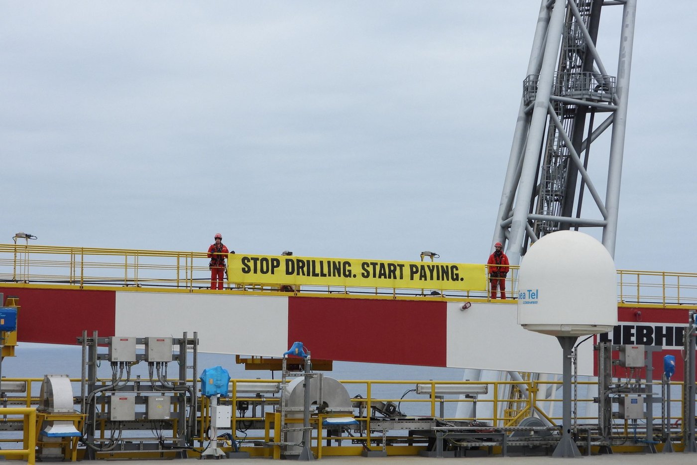 Protest auf Ölplattform: Shell verklagt Greenpeace auf Schadenersatz