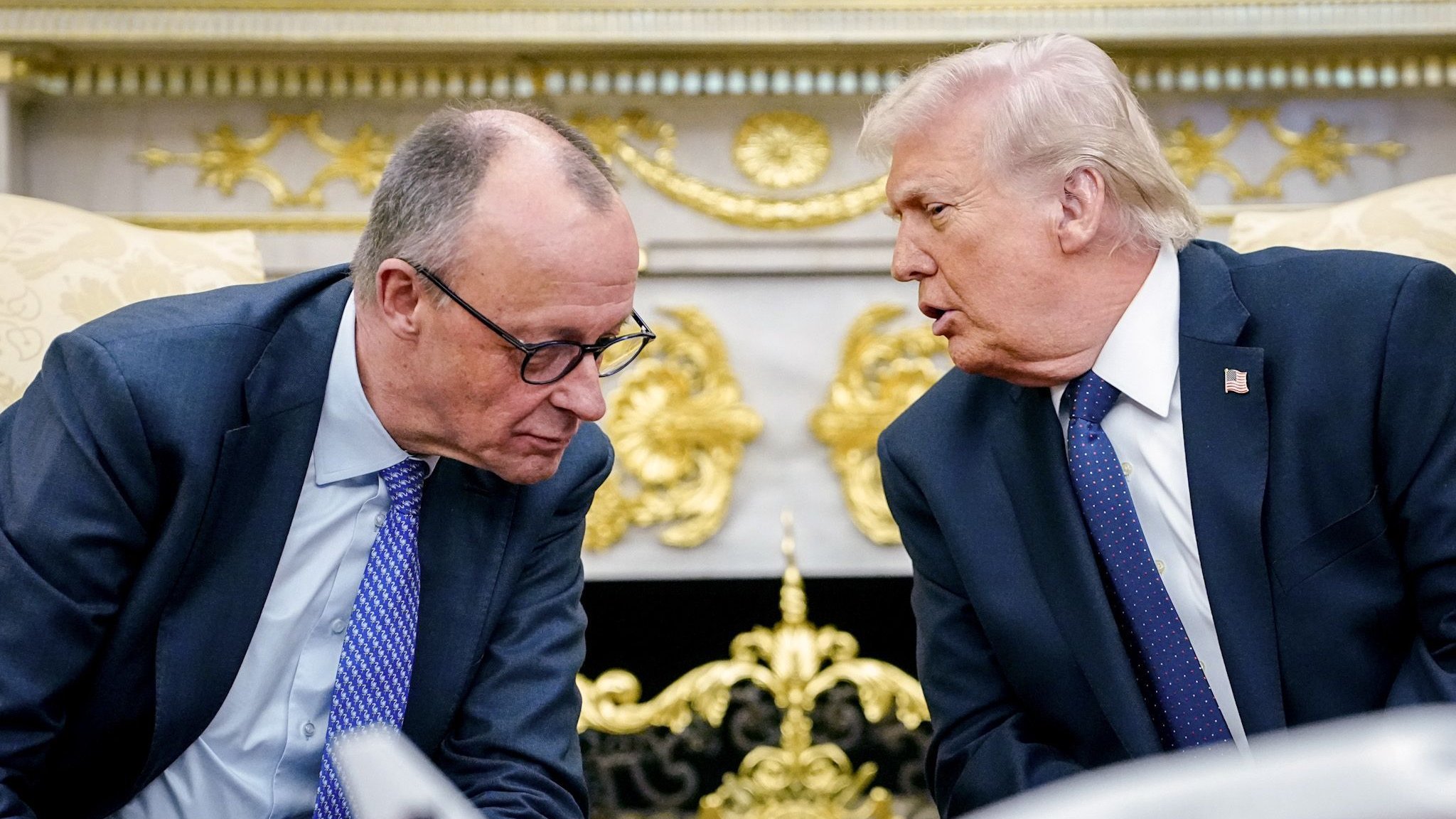 Treffen im Weißen Haus: Bei König Trump bleibt Merz machtlos