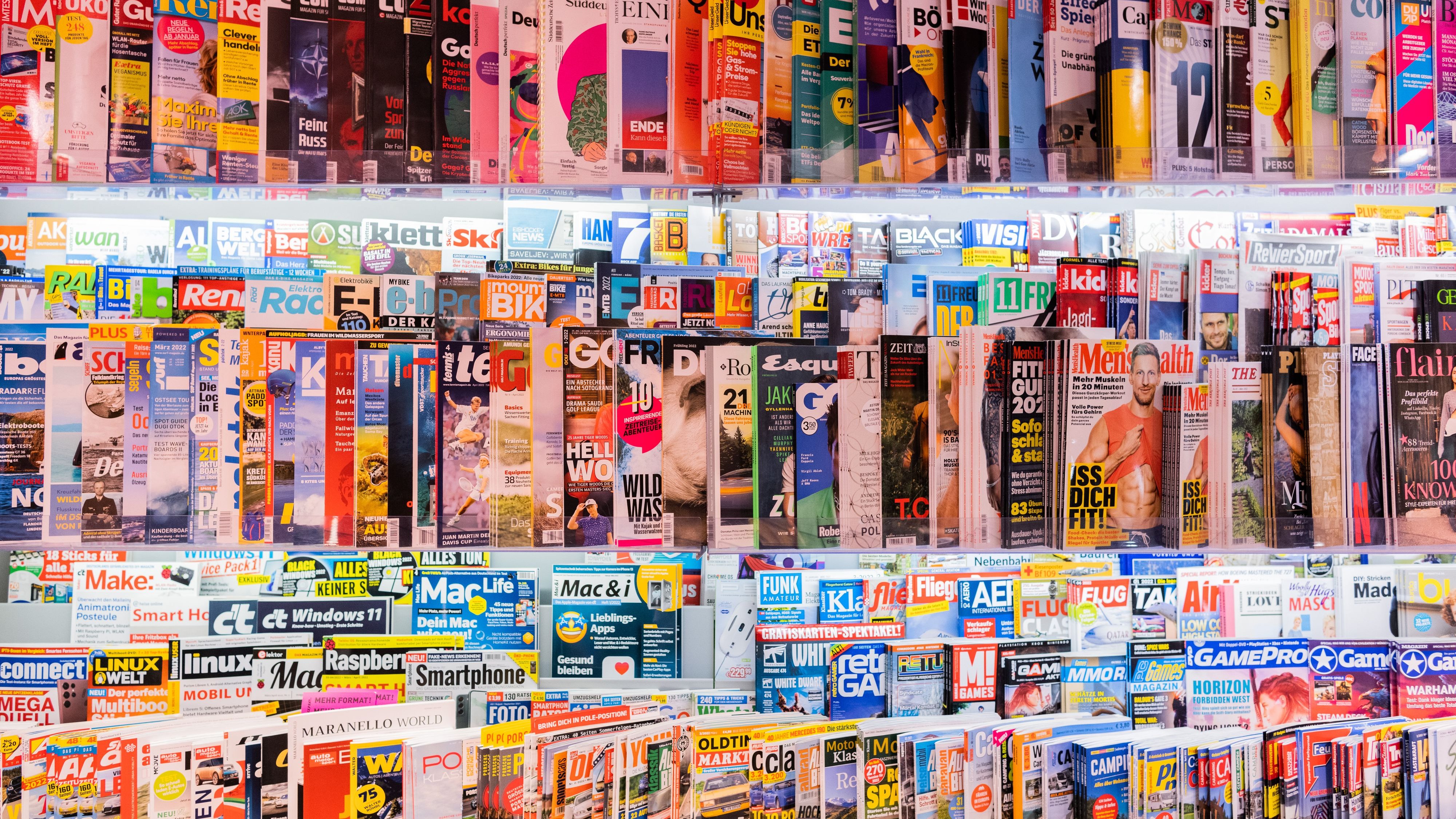 Digitaler Umbau: Zeitschriften im schwierigen Umbau – weniger Print und ...