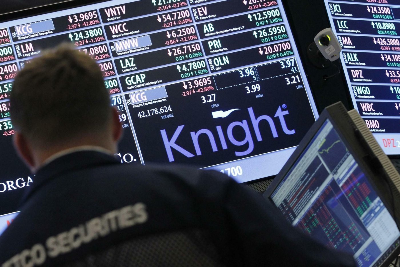 Knight Capital: Auf das Chaos folgt der Absturz