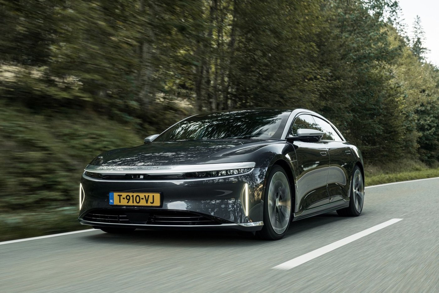 Ausfahrt im Lucid Air: Superlative in Serie