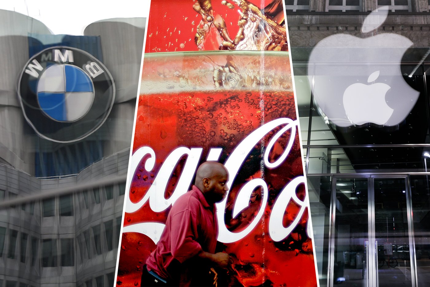 BMW, Coca-Cola, Apple: Das sind die 10 wertvollsten Marken der Welt