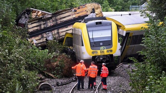Schwerer Zugunfall in Baden-Württemberg