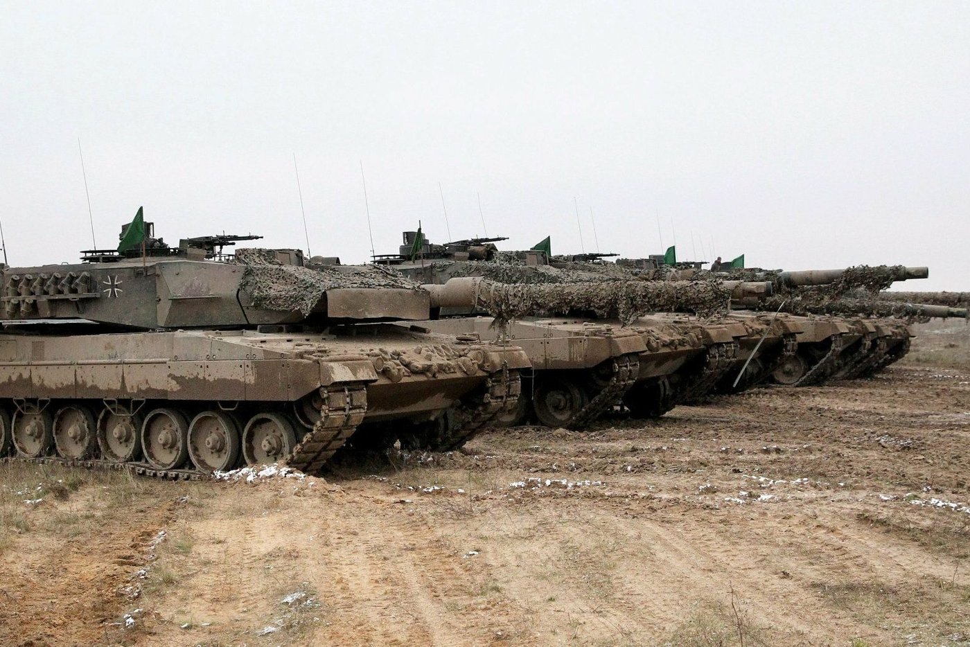 Deutschland liefert 14 Leopard-Panzer an Ukraine