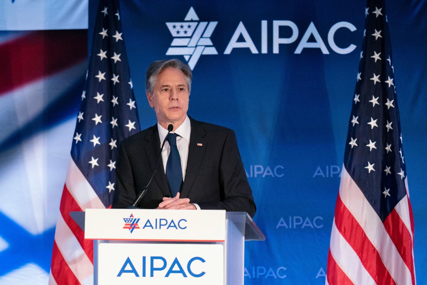 US-Außenminister Blinken kritisiert Siedlungsausbau vor Israel-Lobby