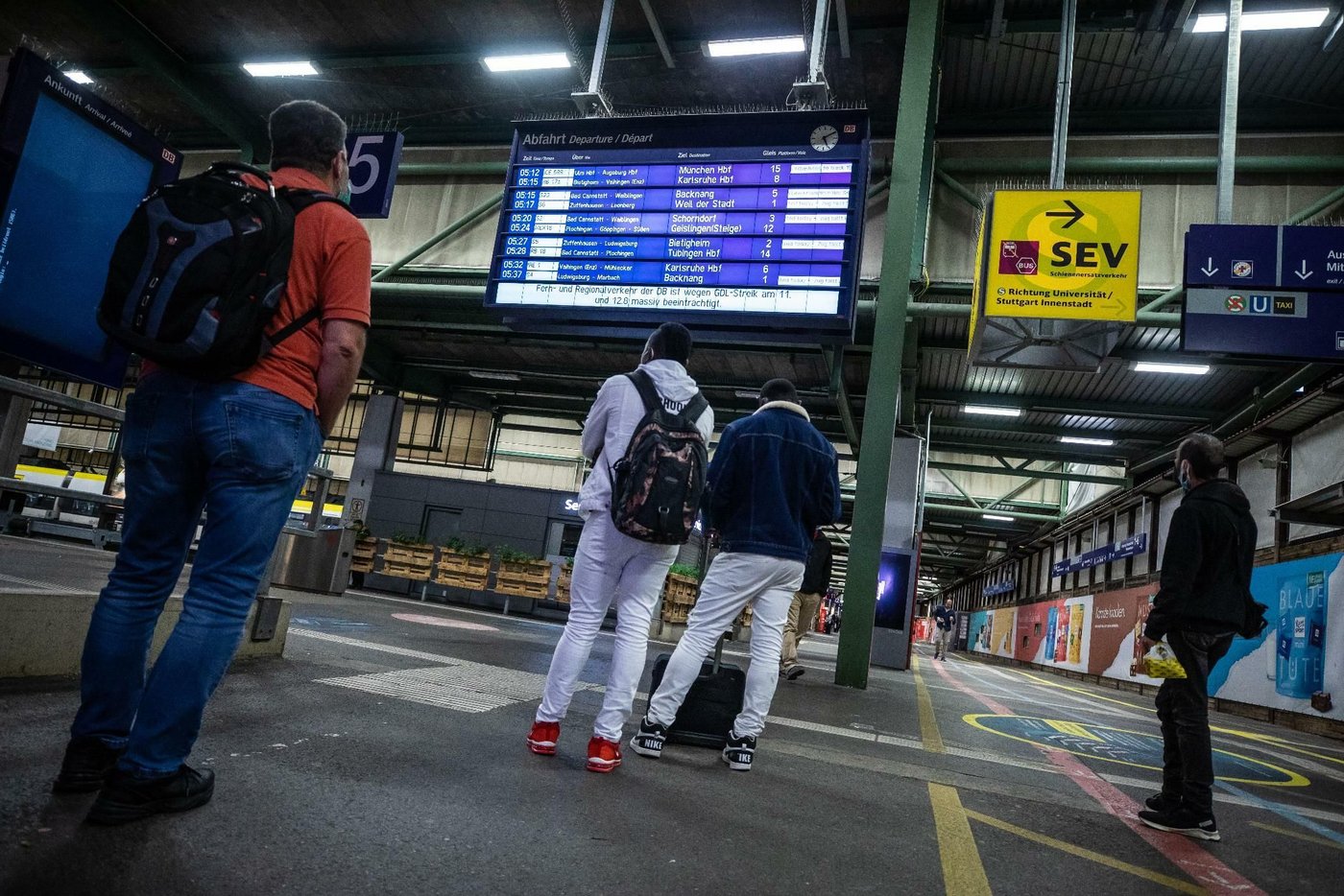GDL-Streik legt große Teile des Bahnverkehrs lahm