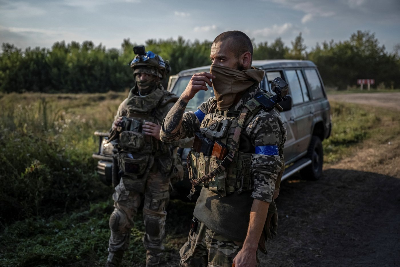 Ukraine-Krieg: Euphorie und Chaos – Mit ukrainischen Soldaten in Kursk
