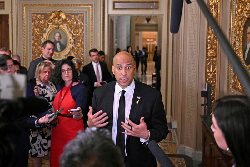 USA: US-Senator Cory Booker bricht mit Anti-Trump-Rede Rekord
