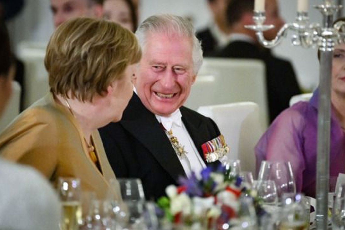 So verlief das Staatsbankett der britischen Royals in Berlin