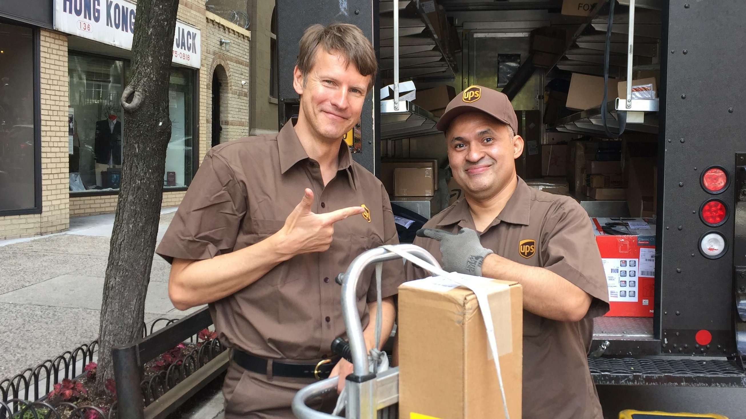 Selbstversuch als UPS-Fahrer: Als Postbote in New York