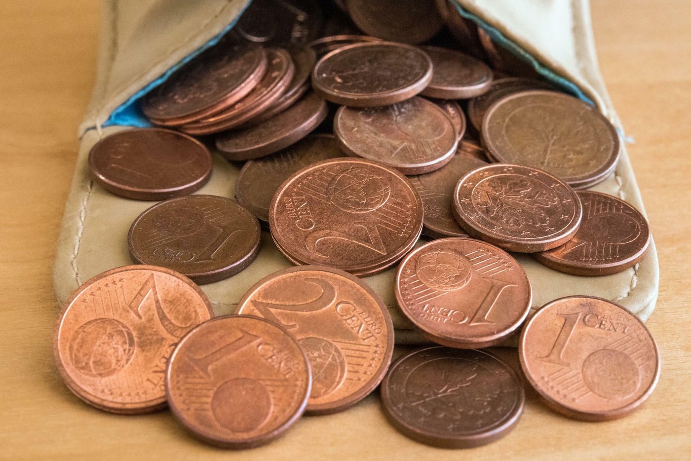 Kleingeld: Deutsche horten 220 Millionen Euro in Cent-Münzen