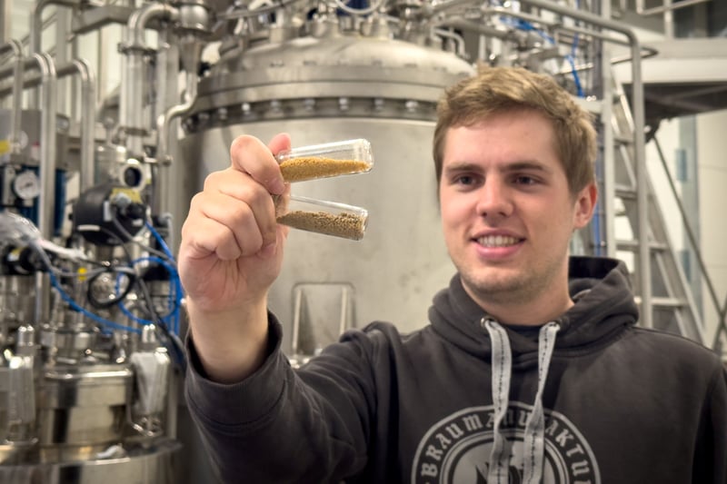 Innovation: Störtebeker stellt Fleischersatz aus Biertreber her