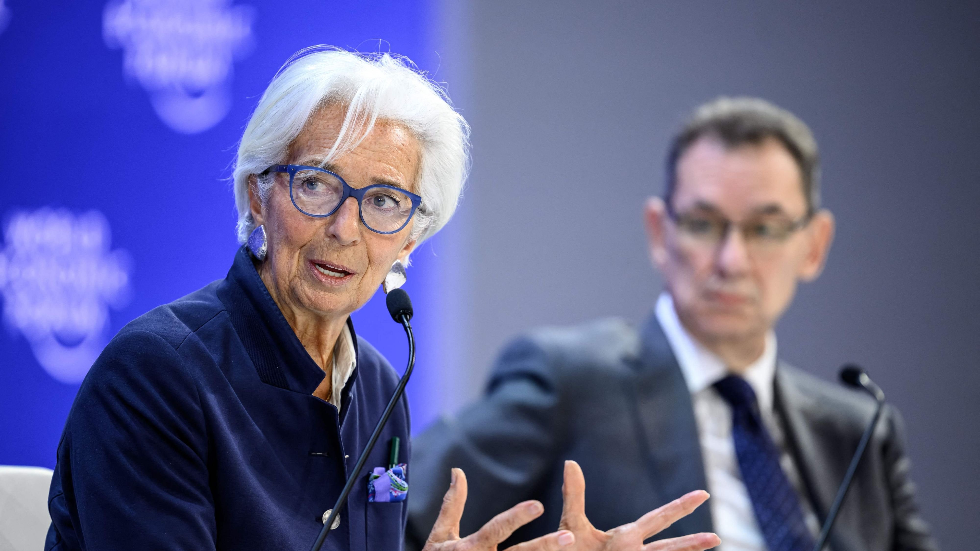 Weltwirtschaftsforum: EZB-Präsidentin kritisiert indirekt Trump in Davos