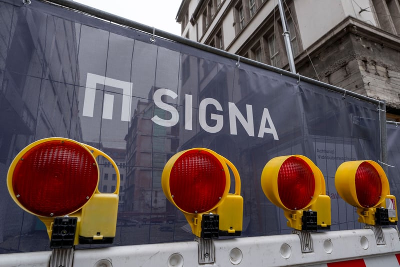 Signa-Insolvenz: Holding machte vor Pleite 650 Millionen Euro Verlust