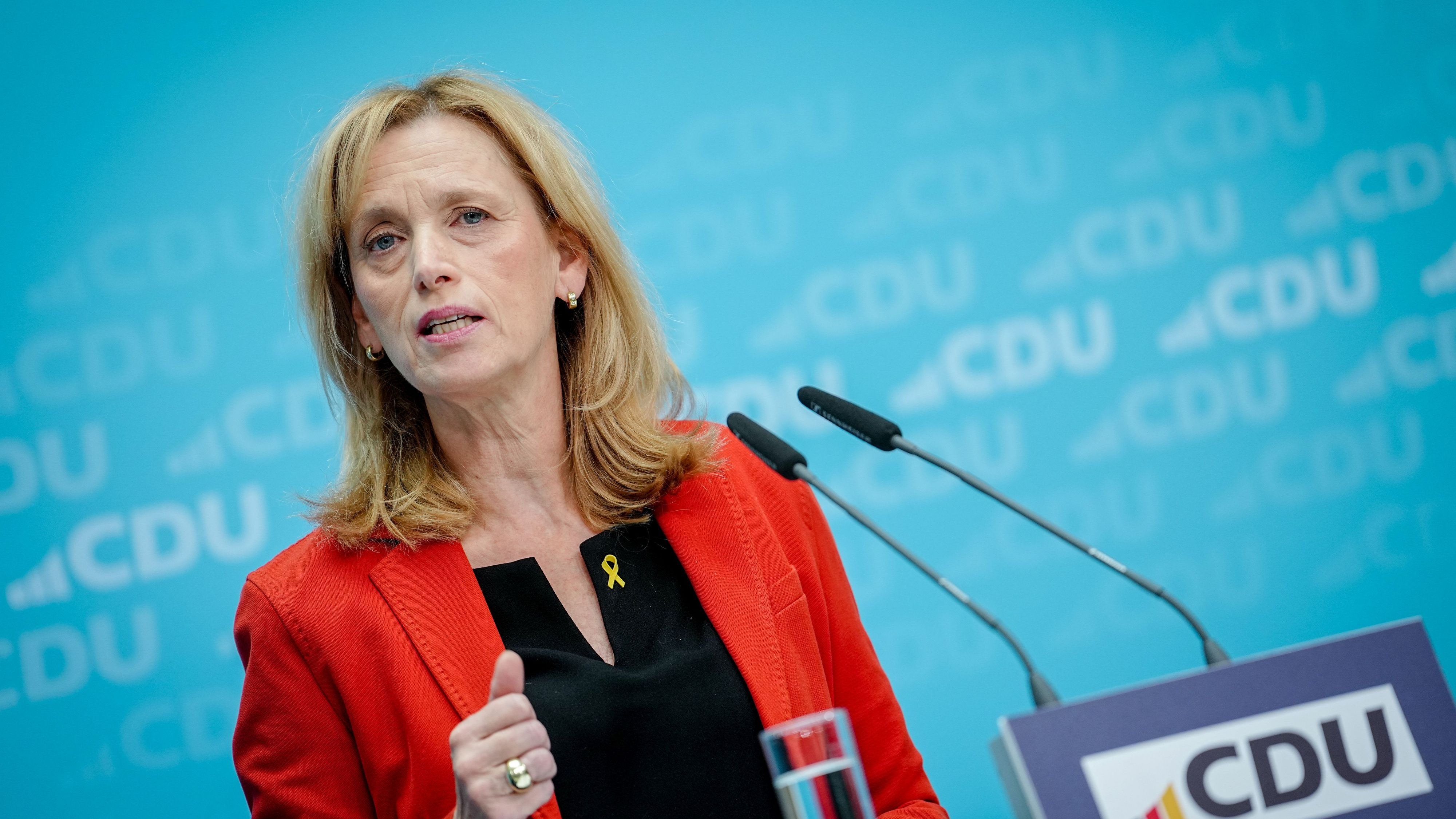 Karin Prien: Bundesbildungsministerin würde bei AfD-Kanzler auswandern