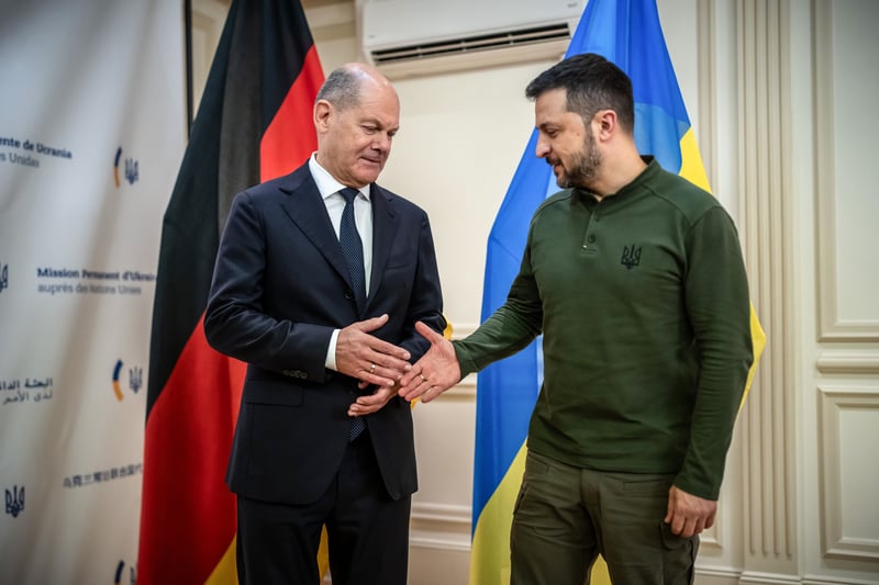 Ukraine: Selenski trifft Scholz und Steinmeier am Freitag in Berlin