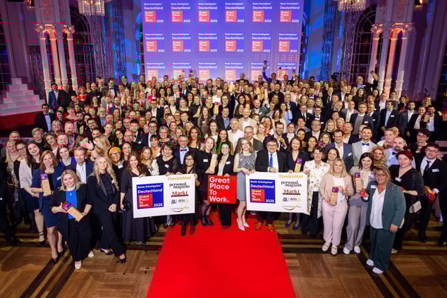 Great Place to Work 2025: Das sind Deutschlands beste Arbeitgeber des Jahres