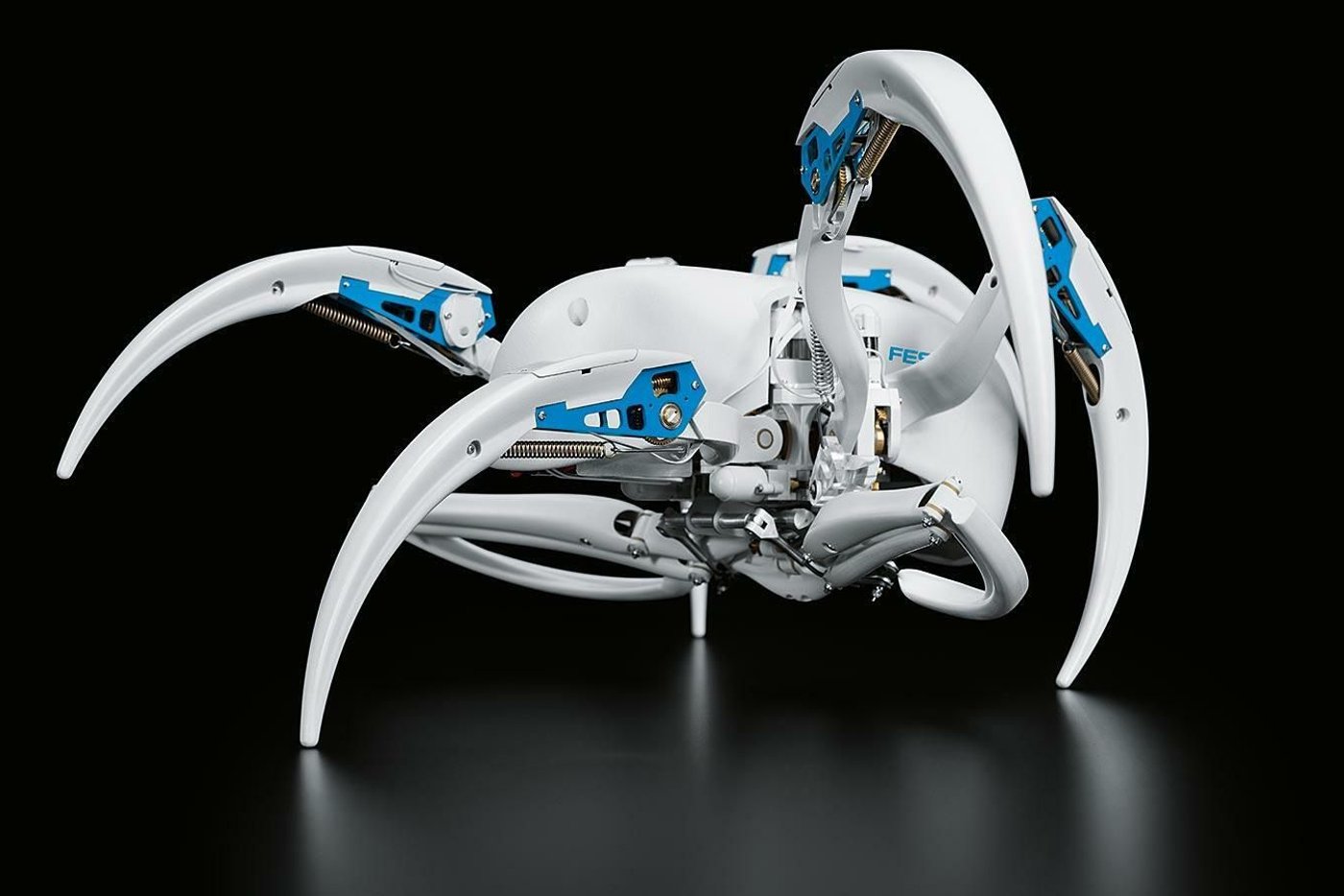 Spinnenroboter Bionic Wheel Bot rollt und läuf