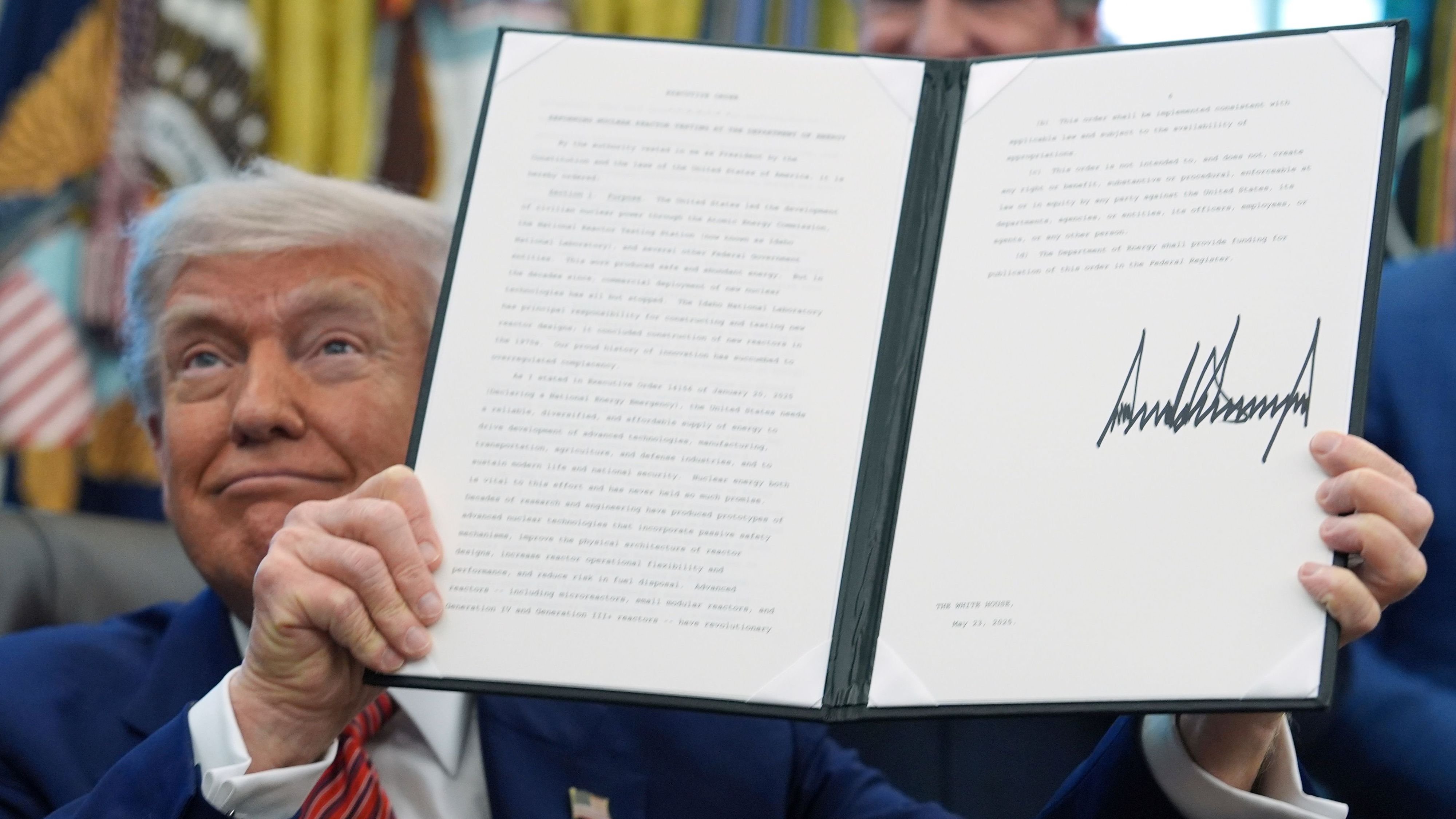 Kernkraft: Trump setzt voll auf Atomstrom – doch der Ausbau stockt