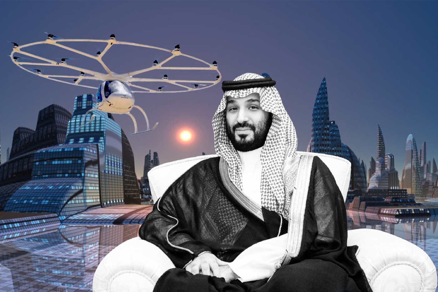 Neom: „Einfach eine Stadt wie L.A. gedanklich zusammenklappen“