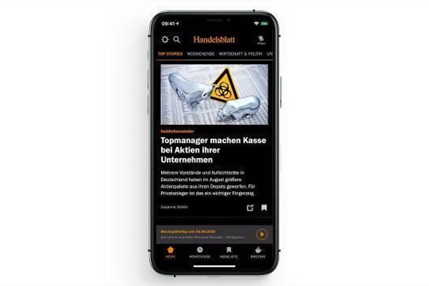 Das sind die Funktionen der neuen Handelsblatt App