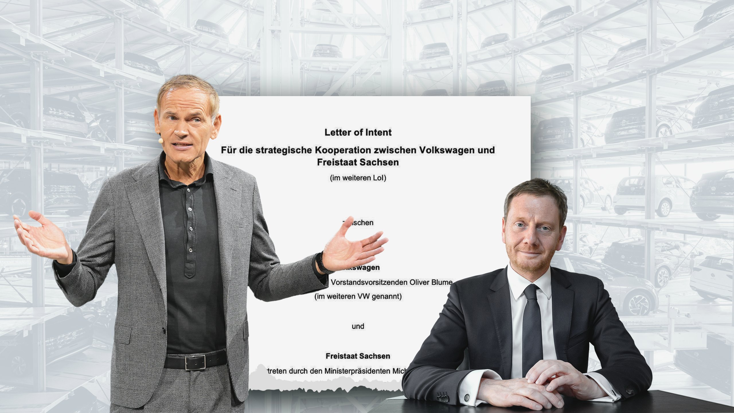 Volkswagen: Abfuhr für Kretschmer – keine Garantien für VW-Werke in Sachsen