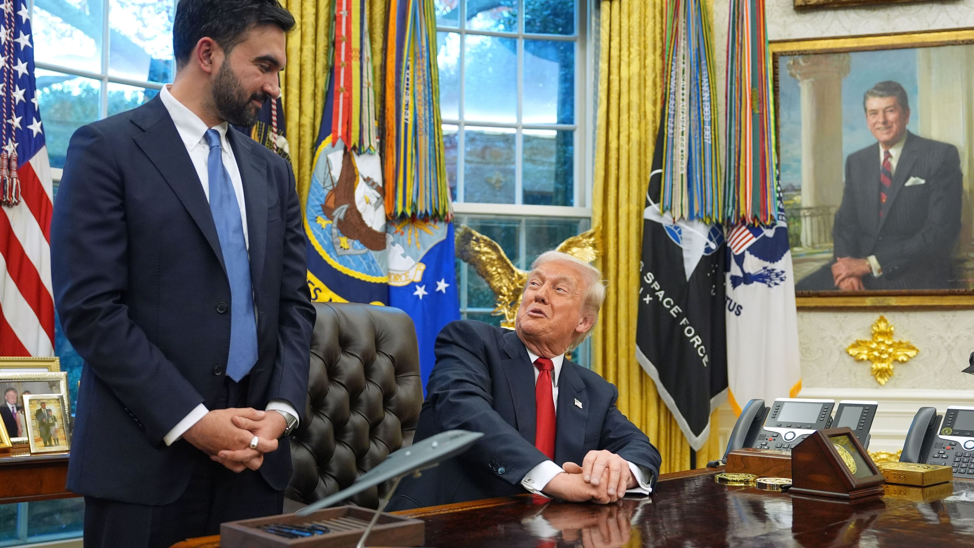 US-Politik: Mamdani und Trump überwinden ideologische Barrieren und ...