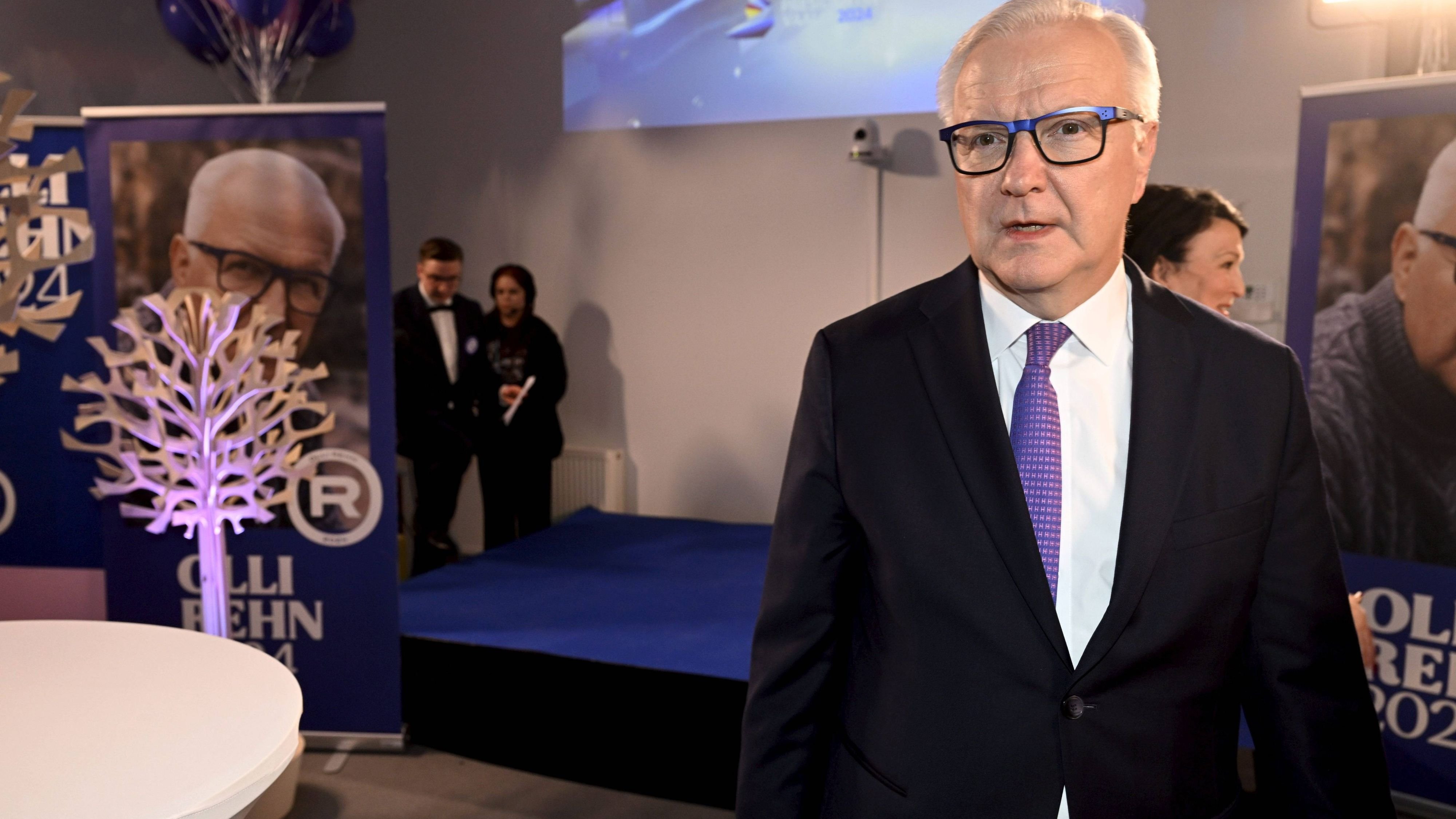 Personalie: Olli Rehn nimmt Führung der finnischen Notenbank wieder auf