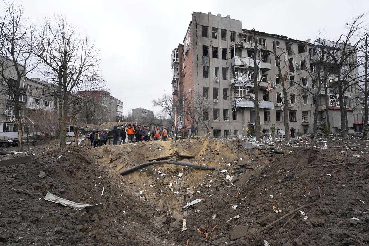 Ukraine: Erneut russische Raketenangriffe auf Charkiw