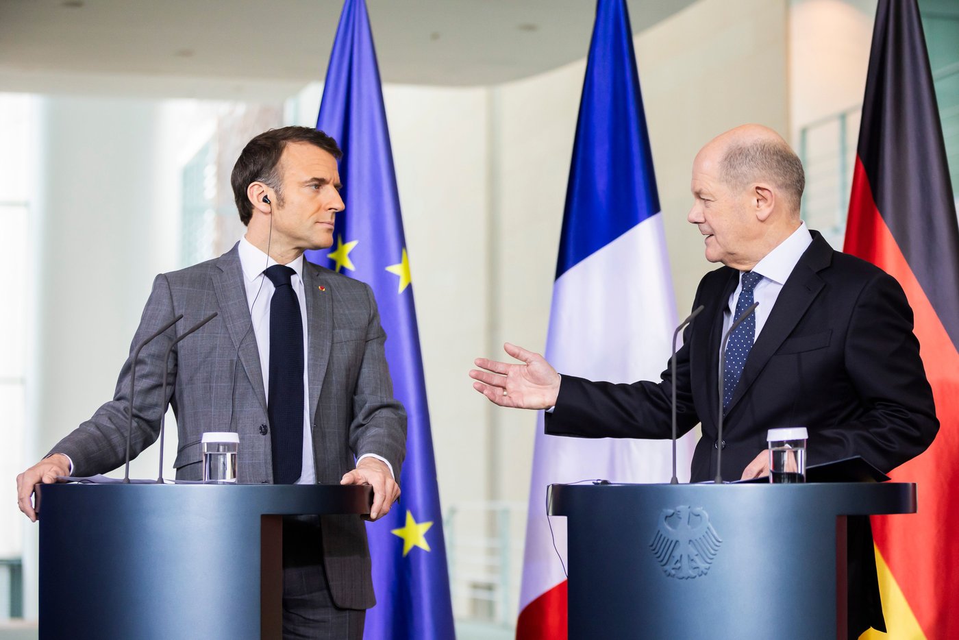 Frankreich: Scholz trifft Macron in Paris, Macron kommt nach Deutschland