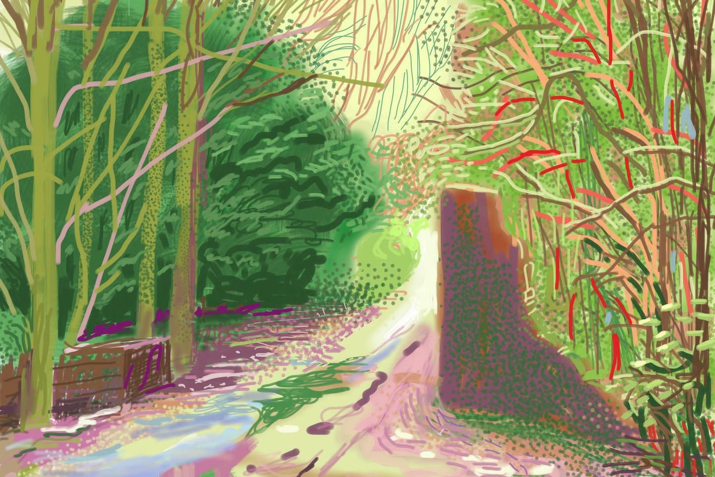 David Hockney: Der mit dem iPad malt