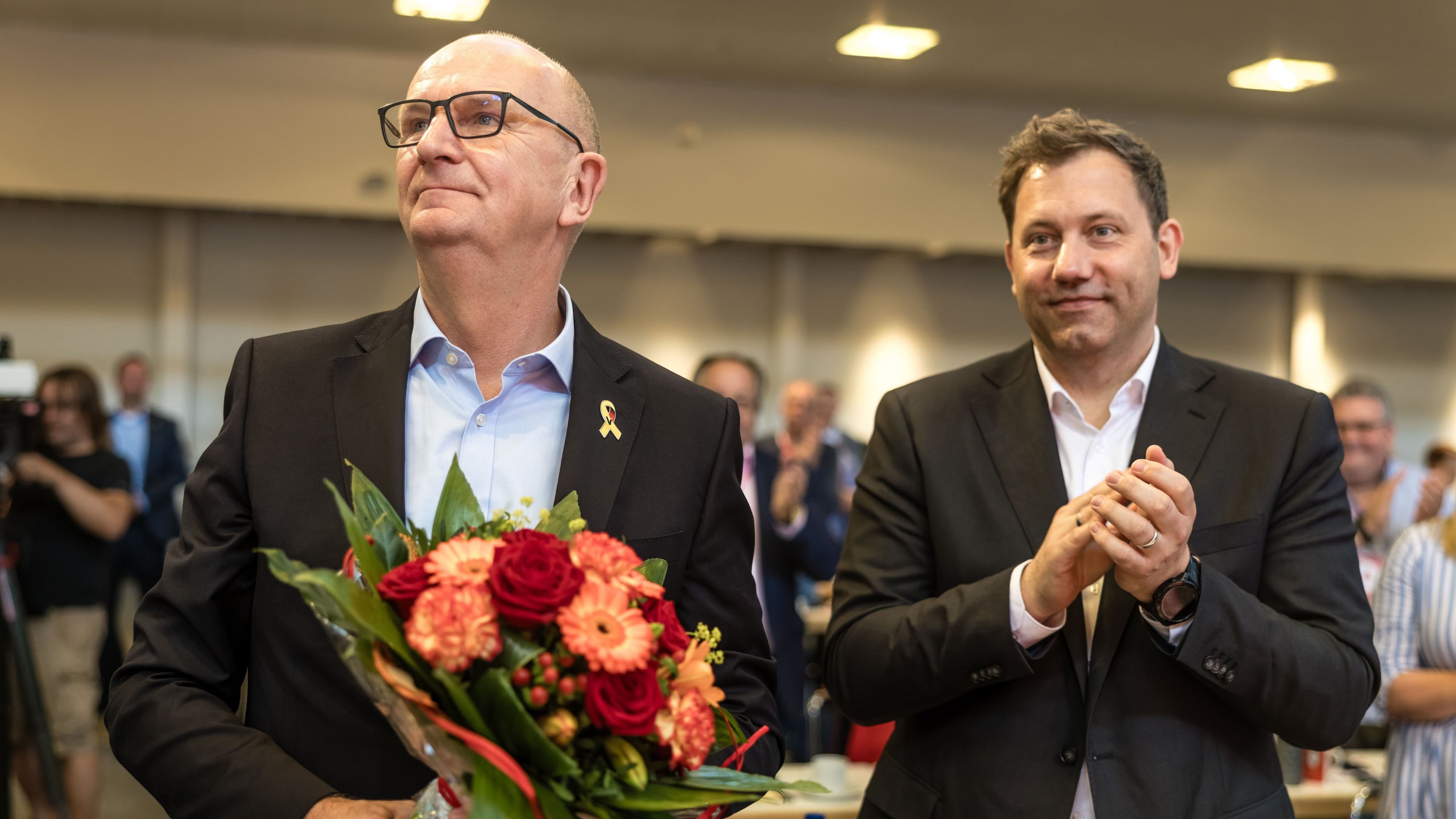 SPD-Parteitag: Woidke als SPD-Chef in Brandenburg bestätigt